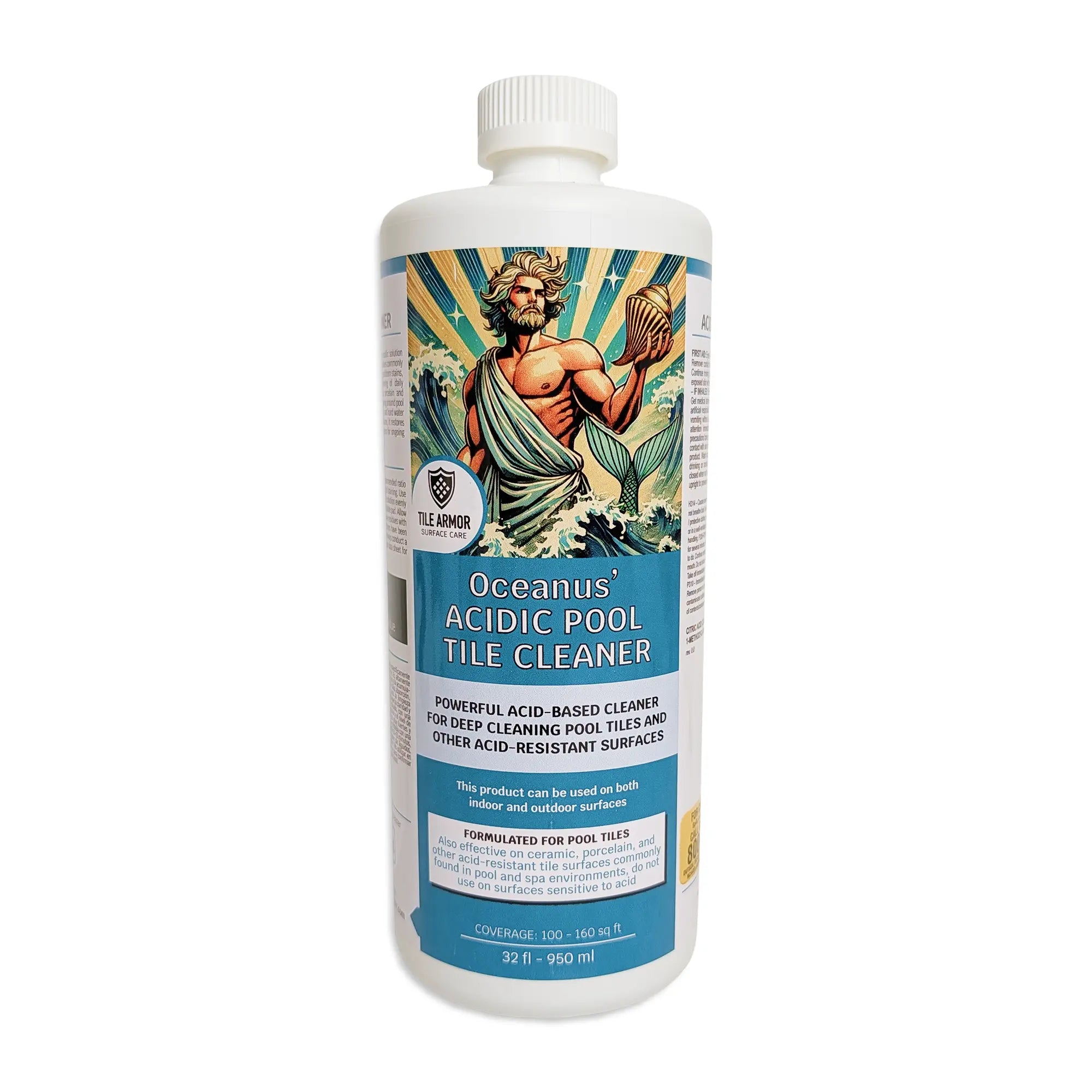 Oceanus’ Acidic Pool Tile Cleaner – Professional Tile Care – Tile Armor
